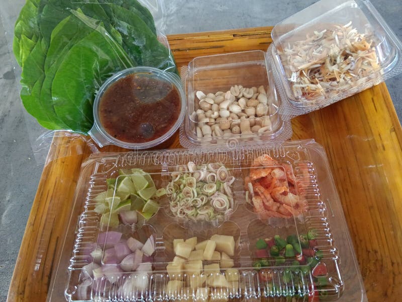 Miang Kham, Traditional Thai Food Stock Image - Image of traditional ...