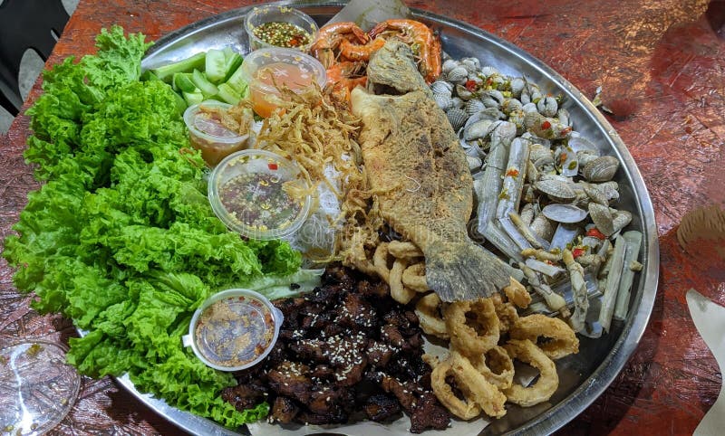 Miang Pla Food Thai stock image. Image of miang, thai - 271601609