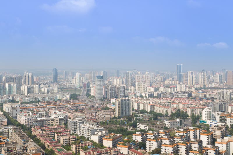 Mianyang panorama stock image. Image of business, travel - 41278095