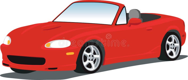 Mazda Miata Vector Stock Illustrations – 4 Mazda Miata Vector Stock ...