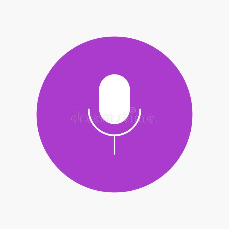 Mic, Microphone, Basic, Ui stock vector. Illustration of button - 148606995