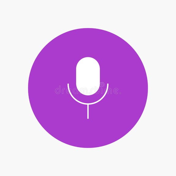 Mic, Microphone, Basic, Ui stock vector. Illustration of button - 148606995