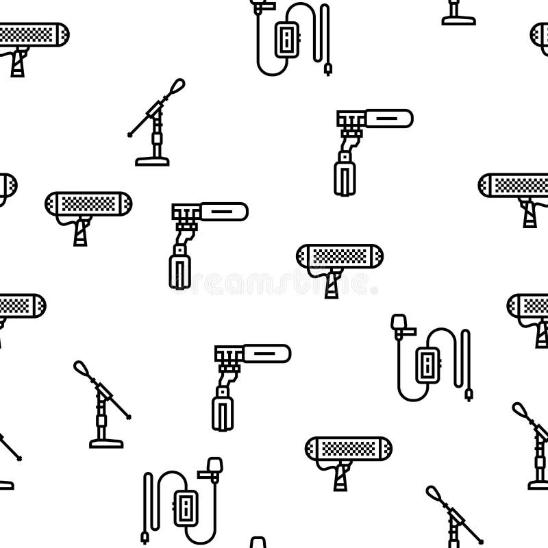 Podcast Microphone Vector Illustrations Stock Illustrations – 216 ...