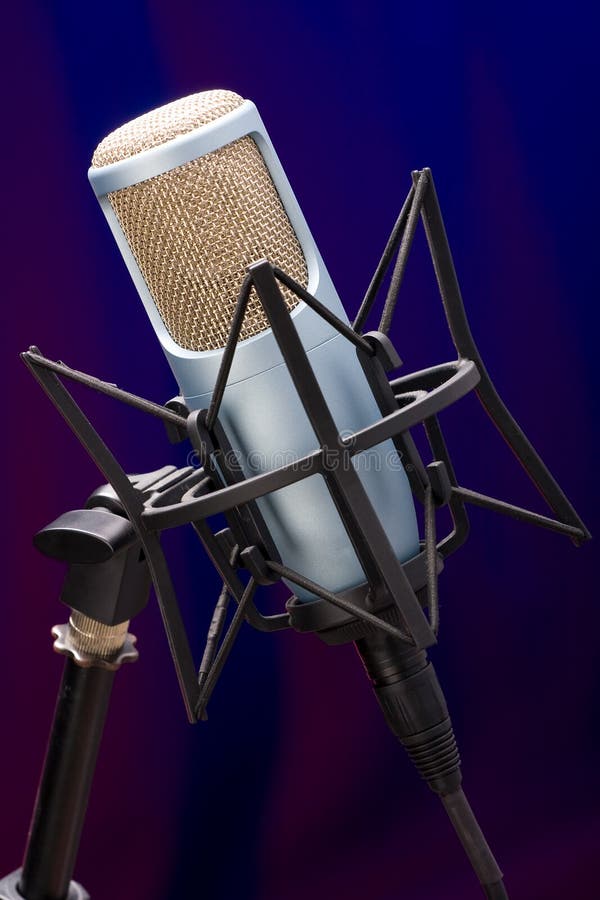 Mic on stage 2 stock photo. Image of glamour, broadcasting - 2836326