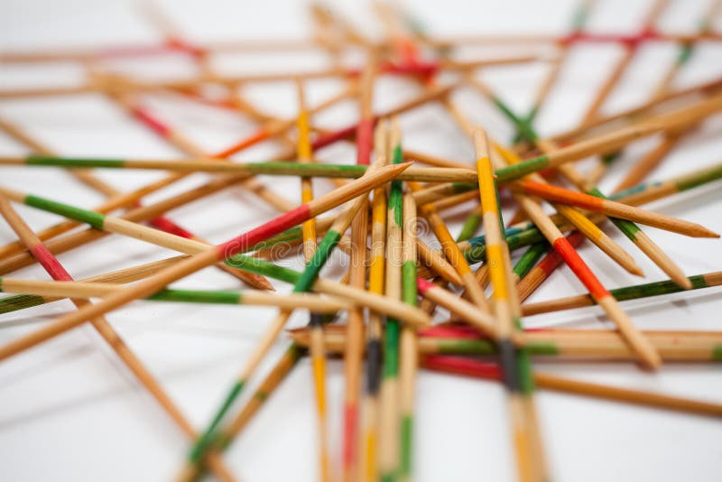 Micado foto de stock. Imagem de vara, mikado, divertimento - 28878274