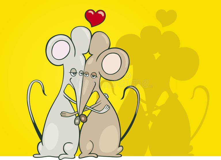 Valentine Mice Stock Illustrations – 609 Valentine Mice Stock ...