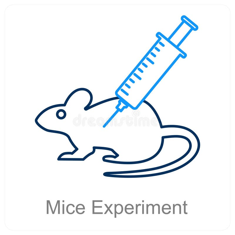 Mice Experiment stock illustration. Illustration of research - 341689974