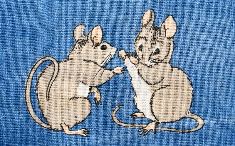 Mice fight stock illustration. Illustration of vibrant - 35421264