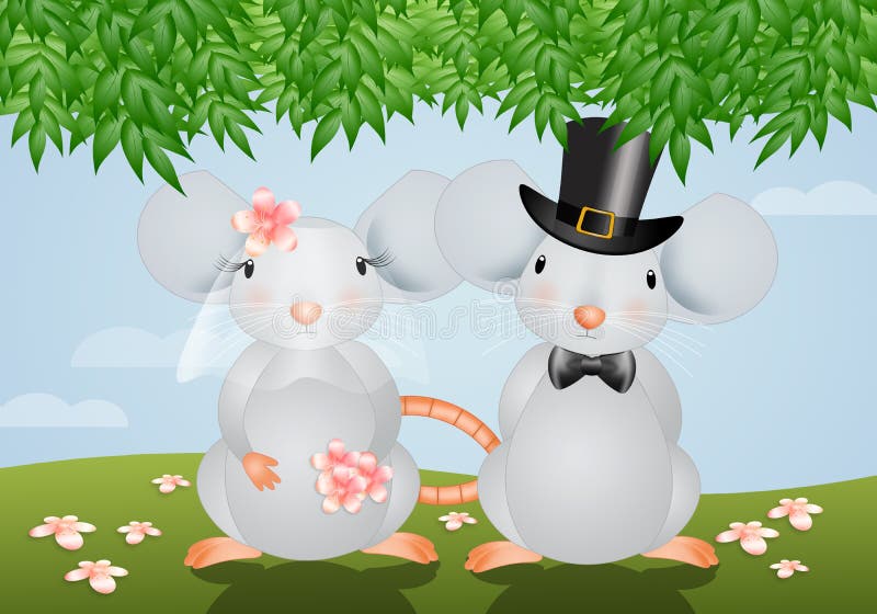 Mice Marry Stock Illustrations – 5 Mice Marry Stock Illustrations ...