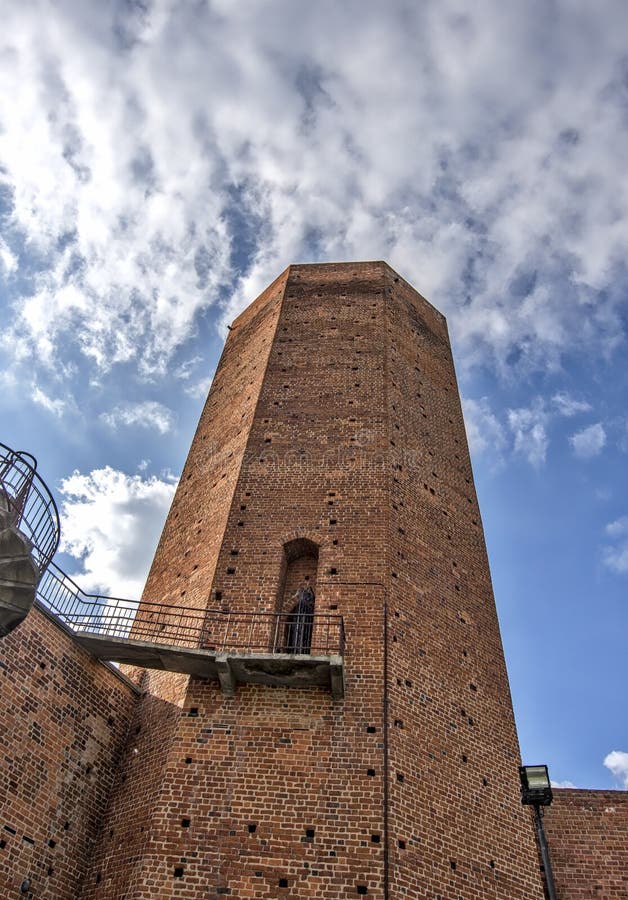 Mice Tower in Kruszwica in Poland Stock Image - Image of goplo, eastern ...