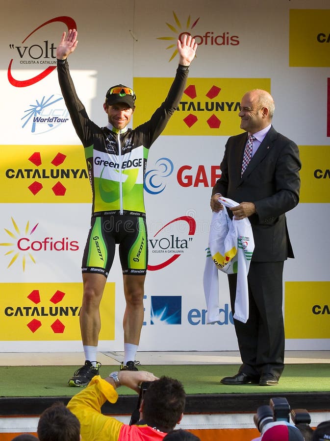 Michael Albasini Wins the Volta a Catalunya Editorial Stock Image ...