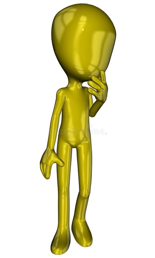 Michael cartoon character stock illustration. Illustration of pose ...