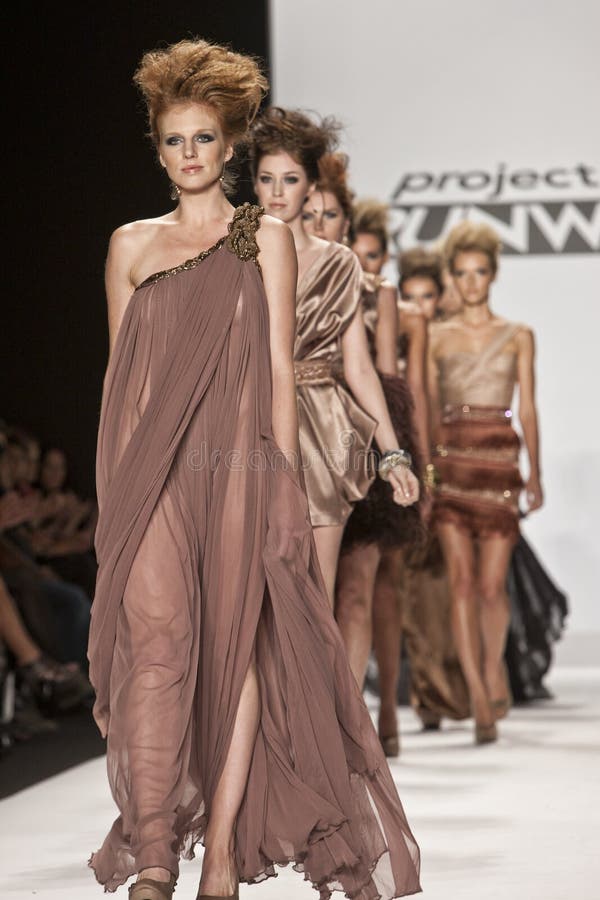 Michael Costello Project Runway Season 8 Editorial Photo - Image of ...