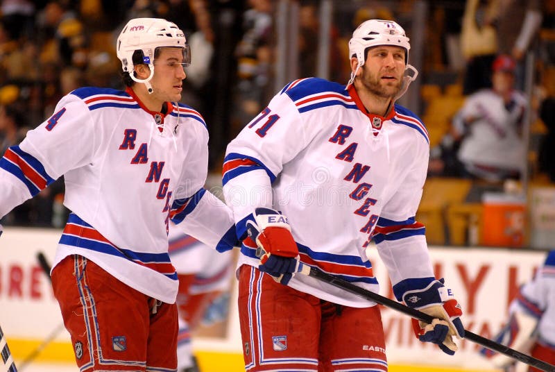 Michael Del Zotto and Mike Rupp NY Rangers Editorial Image - Image of ...
