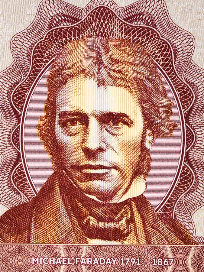 Michael Faraday a Portrait from Money Editorial Image - Image of ...