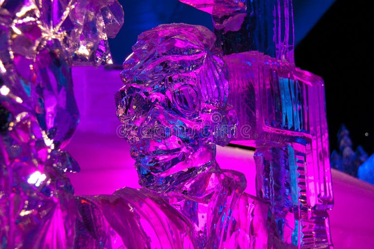 Michael Jackson Ice Sculpture Stock Photo - Image of carving, celebrity ...