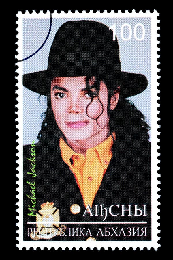 Michael Jackson Postage Stamp Editorial Stock Image - Image of dancer ...