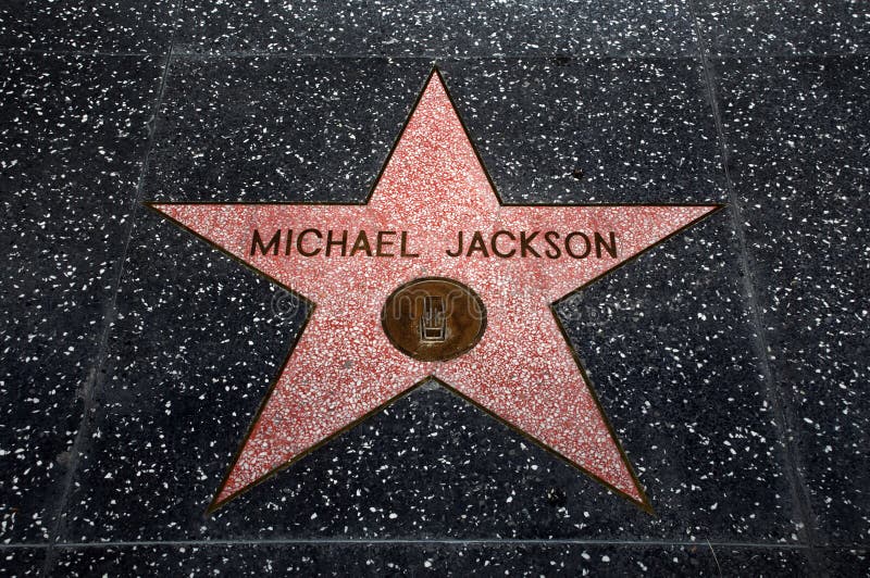 The Michael Jackson star editorial stock image. Image of michael - 18683509