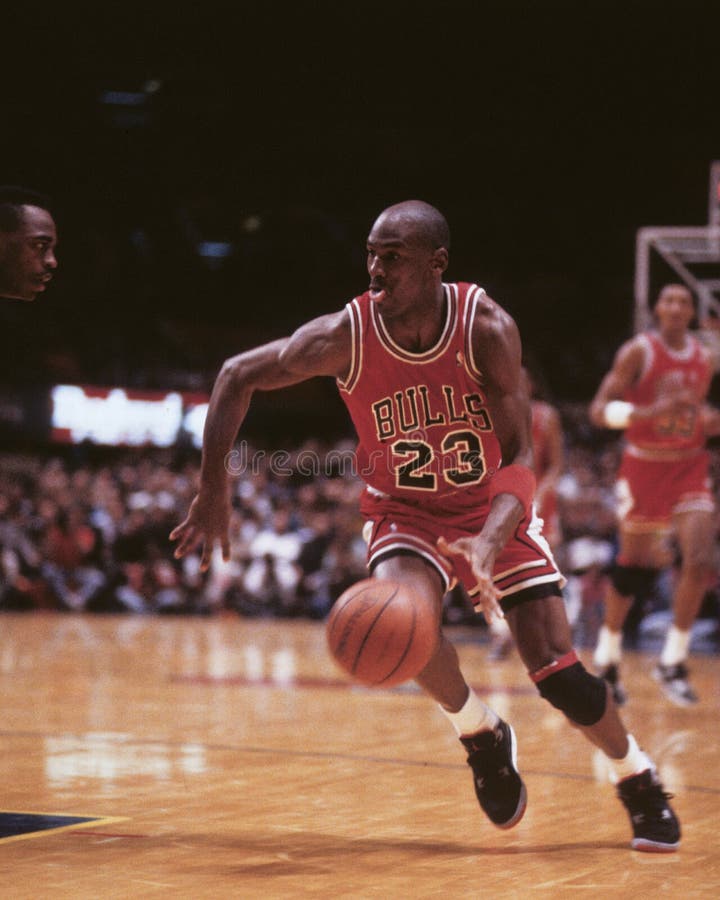 Michael Jordan Chicago Stiert Redactionele Stock Afbeelding - Image of ...