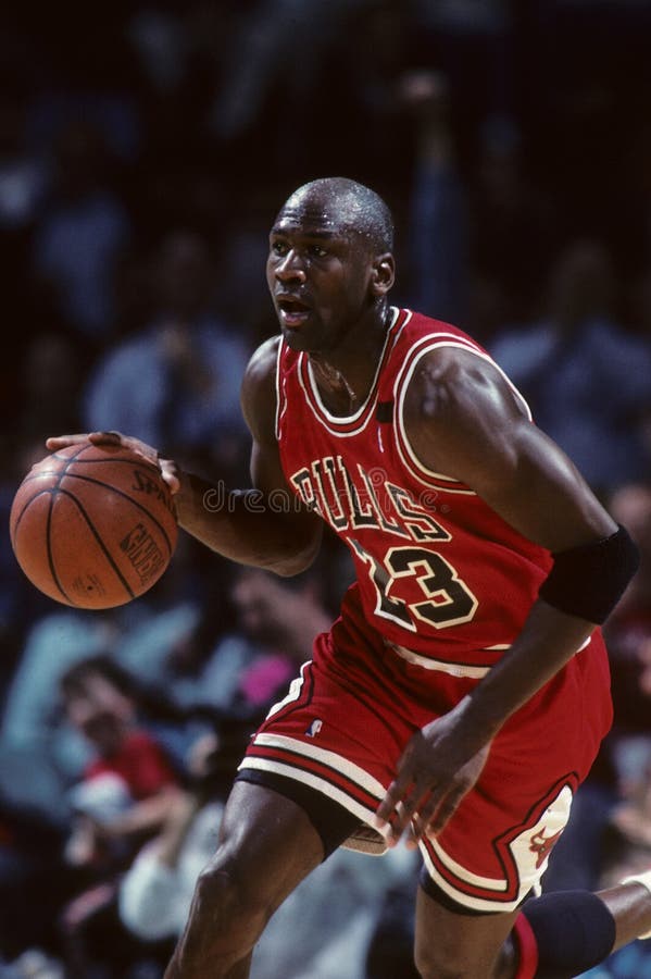 Michael Jordan Chicago Stiert Redactionele Stock Afbeelding - Image of ...