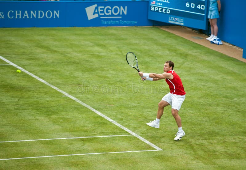Michael Russell Tennis Player Editorial Image - Image of russell, slice ...