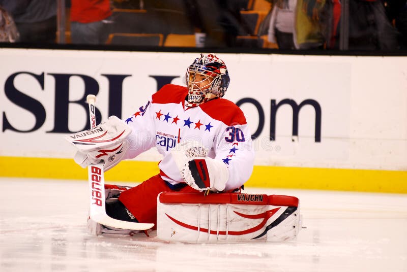Michal Neuvirth Washington Capitals Editorial Stock Image - Image of ...