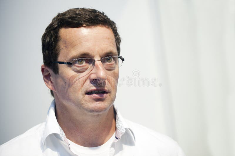 Michal Viewegh editorial photo. Image of showbusiness - 26805206