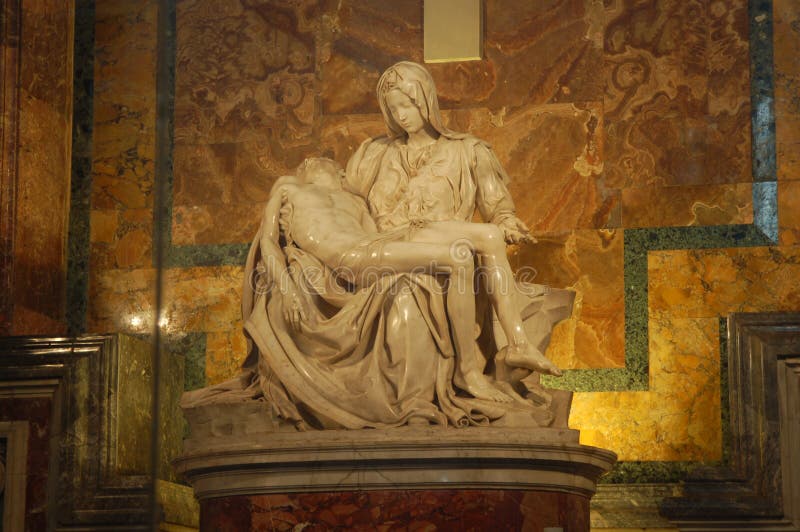 Michelangelo s pieta editorial photo. Image of catholic - 9093236
