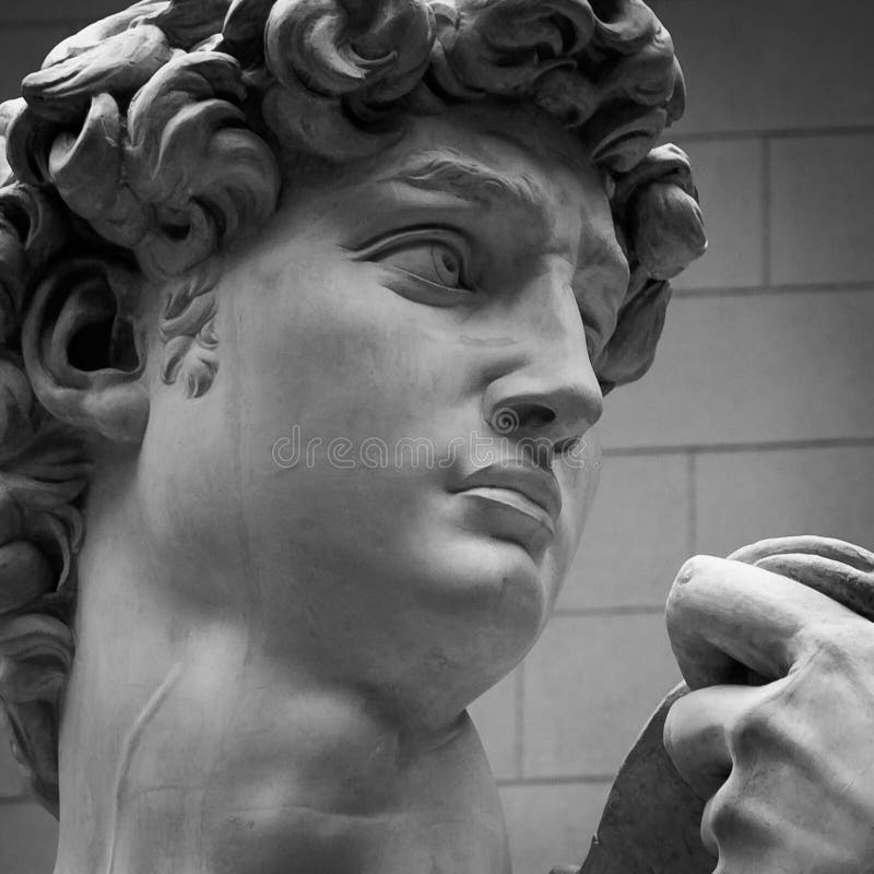 Michelangelo S Replica David Statue Stock Image - Image of classic ...