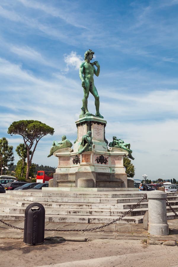 Michelangelo Square in Florence. Italy Editorial Photo - Image of ...