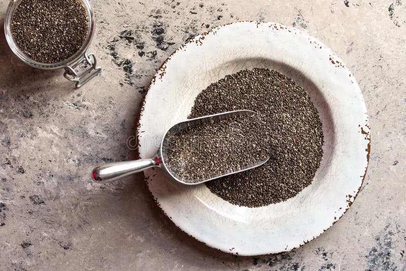 Chai Seeds stock photo. Image of bulk, chai, seeds, isolated - 143772504