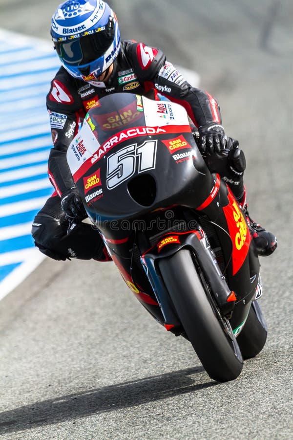 Michelle Pirro Pilot of MotoGP Editorial Stock Image - Image of ...