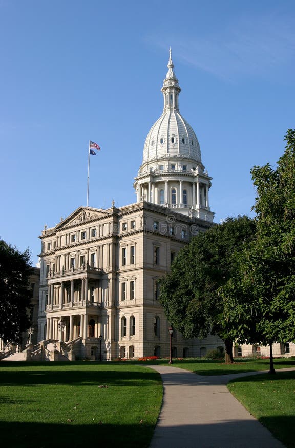 Michigan Capital stock photo. Image of chacent, teau, structure - 1063084