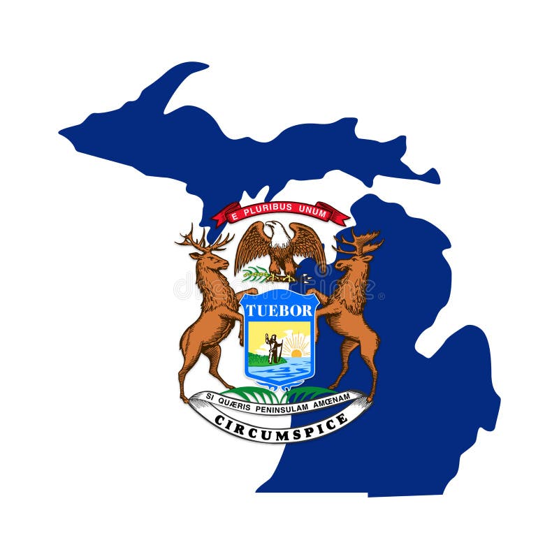 Michigan Shape Stock Illustrations – 1,853 Michigan Shape Stock ...