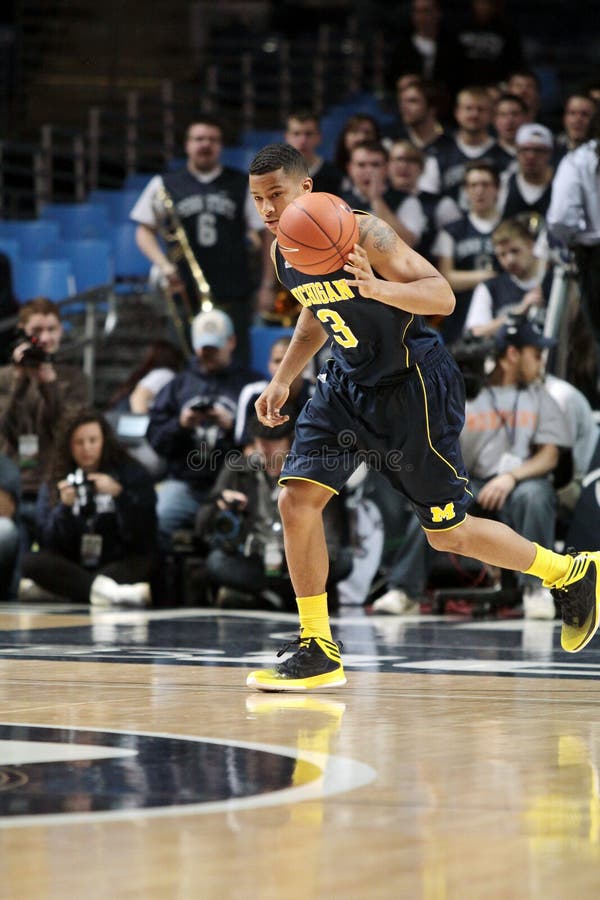 Michigan guard Trey Burke editorial photography. Image of spirit - 29530927