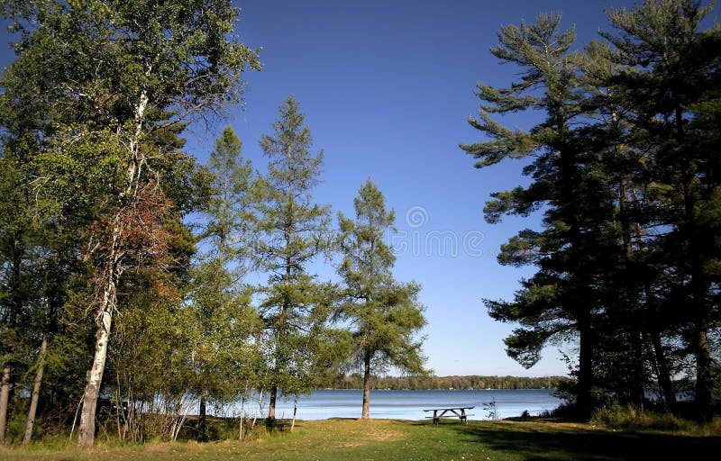 Michigan Landscape stock photo. Image of water, hills - 6283524