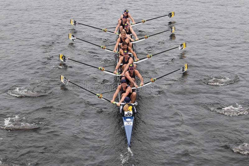Michigan Races in the Head of Charles Editorial Stock Photo - Image of ...