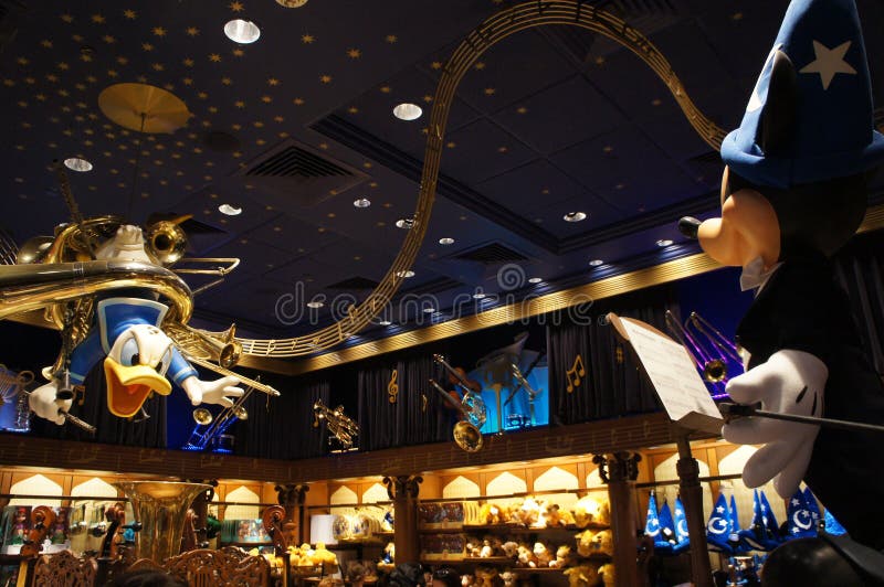 Mickey Conducting Donald, Mickey S Philharmagic Philharmonic Editorial ...