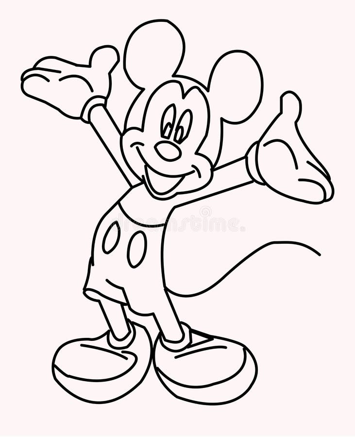 Mickey Mouse Cartoon Images Black And White I Like To Viddy The Old