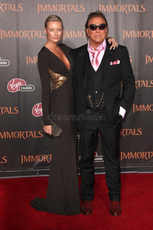 Mickey Rourke, Kelly Lynch editorial stock photo. Image of kelly - 30075823