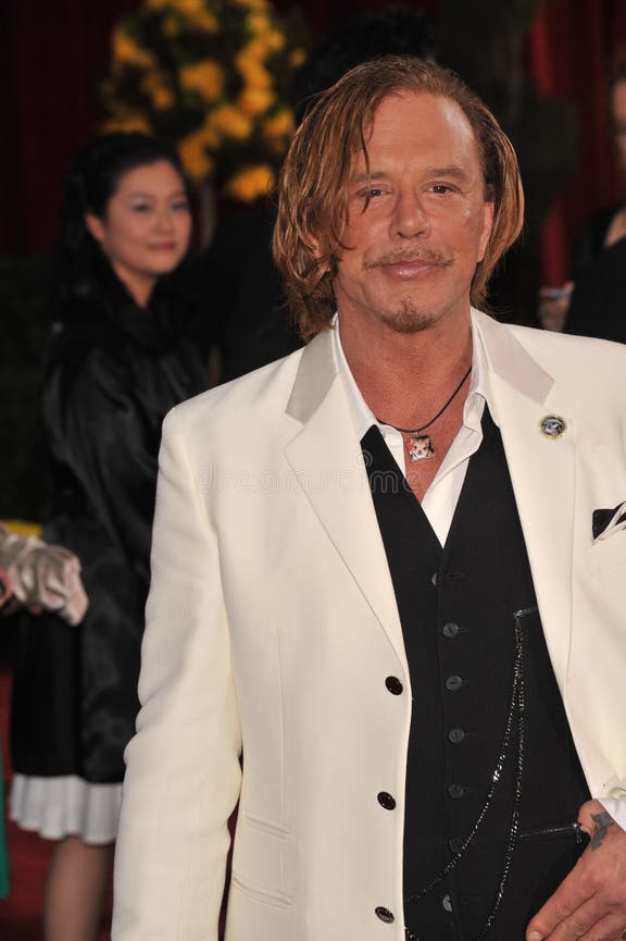 Mickey Rourke editorial stock image. Image of paul, hollywood - 23085779