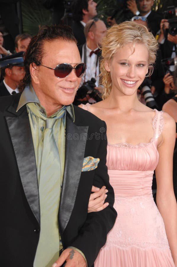 Mickey Rourke editorial photography. Image of myers, christine - 24727042