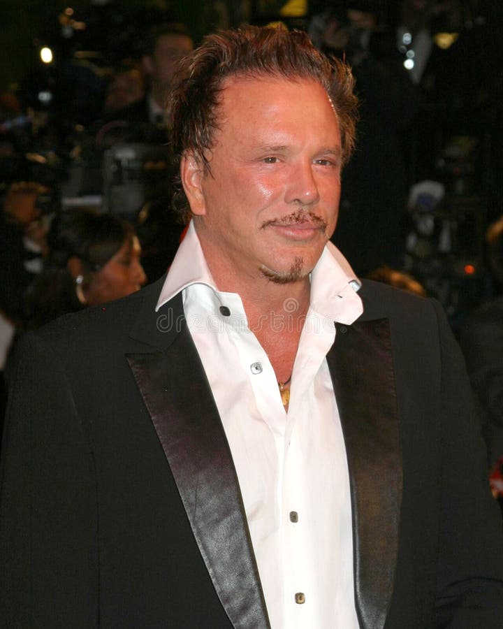 Mickey Rourke obraz stock editorial. Obraz złożonej z hollywood - 32459044