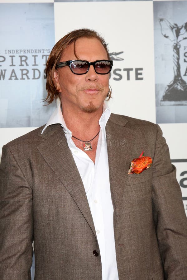 Mickey Rourke, Kelly Lynch editorial stock photo. Image of kelly - 30075823