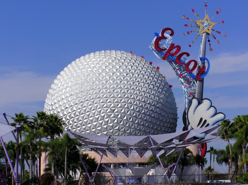 Mickeys Magic Wand at Epcot Center, Orlando Editorial Stock Image ...