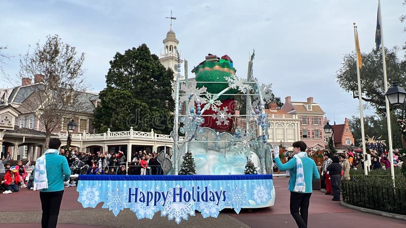 2022 Mickeys Once Upon A Christmastime Parade At The Disney Magic