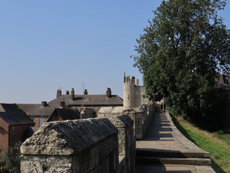 Micklegate Bar in York stock image. Image of attraction - 240810437