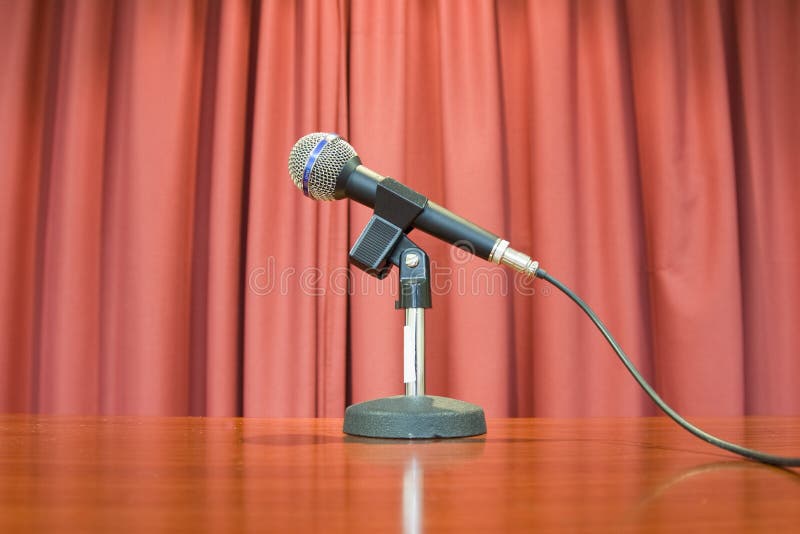 Micro stock image. Image of music, speech, meeting, conference - 14387761