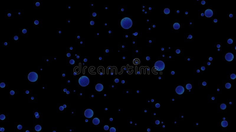 Micro Body Cell Explosion. Burst of Body Cell. Alpha Channel Stock ...