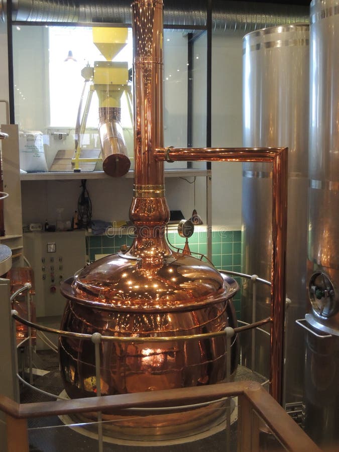 Micro Brewery in Restaurant Stock Image - Image of stout, pilsner: 51036219